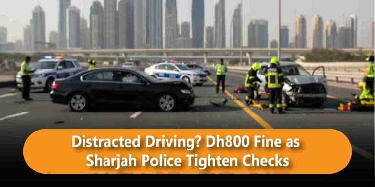 Distracted Driving Alert in Sharjah: Dh800 Fine & Traffic Checks | Miss ...